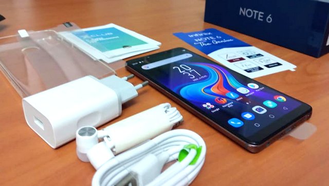 Infinix Note 6 fiche technique, caractéristiques et prix officiel ...