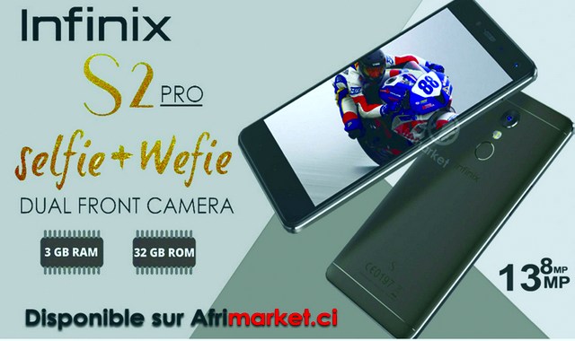 Tous savoir sur l'Infinix S2 Pro: fiche technique caméra doubles face ...